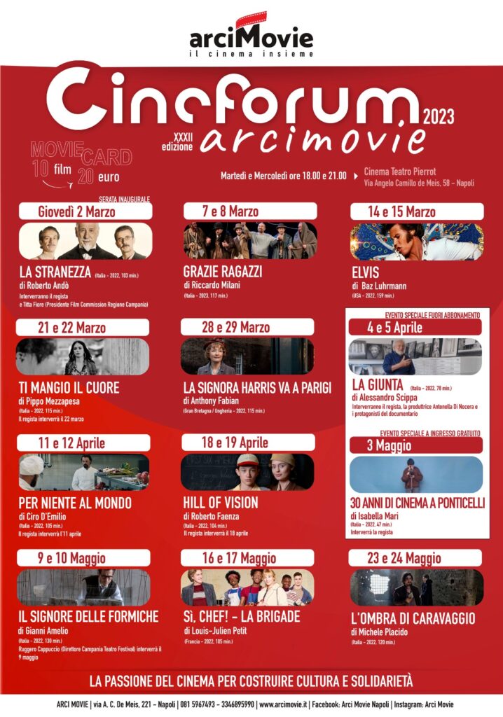 Il Cineforum di Arci Movie torna al Pierrot di Ponticelli - Gente e Territorio